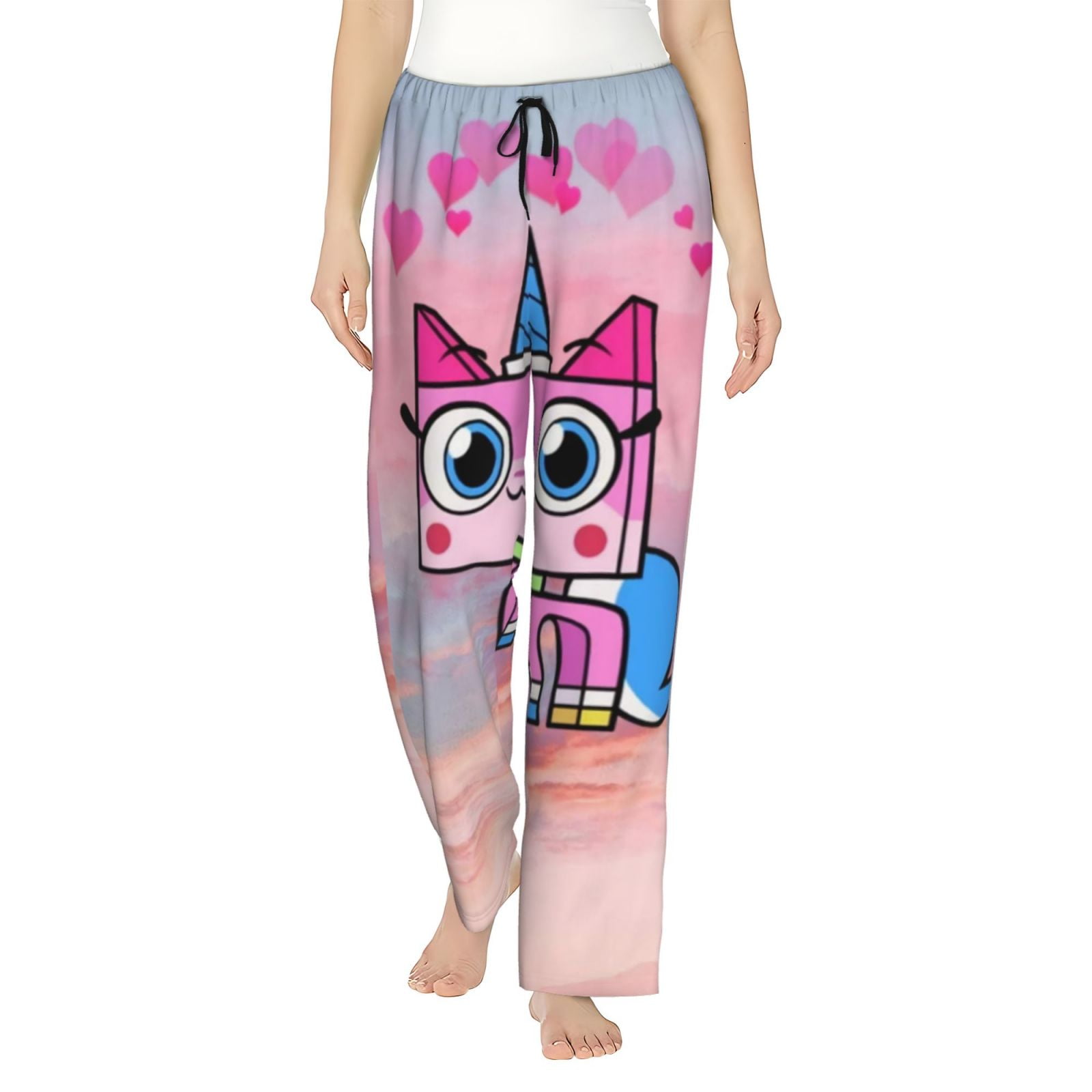 Unikitty Women's Pajama Pants Soft Comfy Causal Pajama Bottoms Cartoon ...