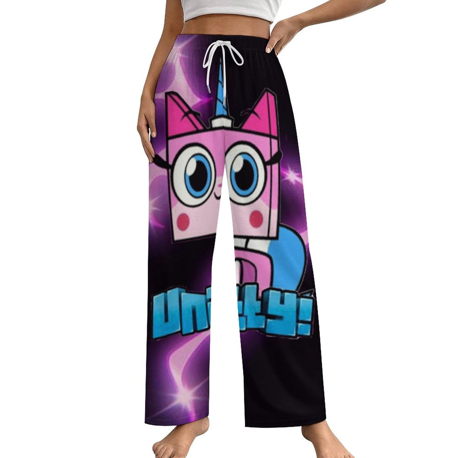 Unikitty Women's Pajama Sleep Pants Home Sleeping Pants - Walmart.com
