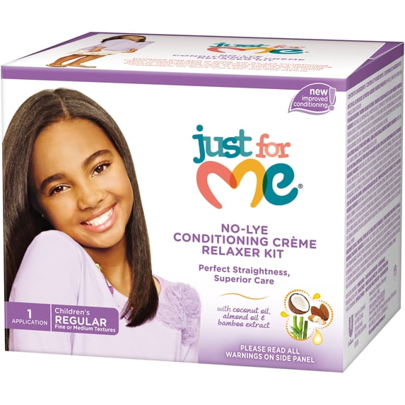 Unilever Just For Me Relaxer Kit, 1 ea - Walmart.com