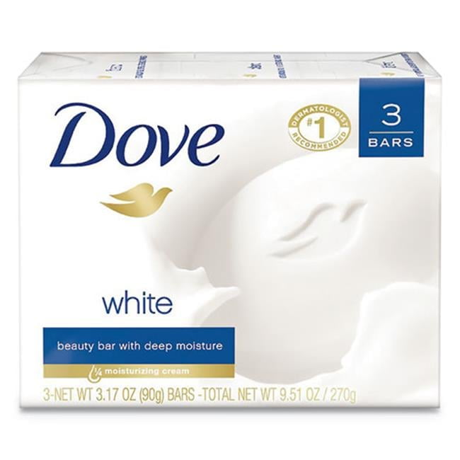 Unilever UNI04090CT 9.5 oz Bar Soap Light Scent, Pack of 3 - White ...