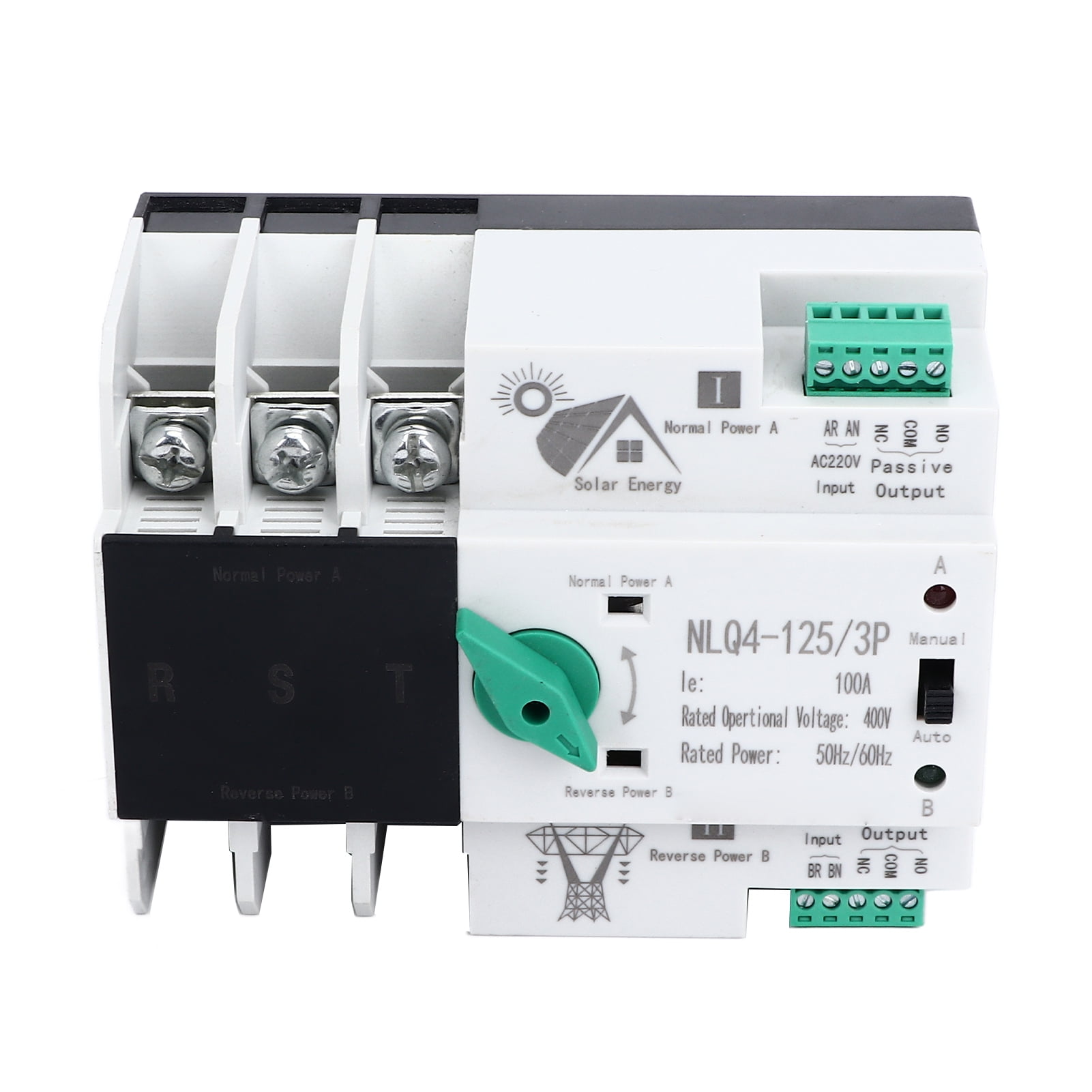 Neyseki Uninterruptible Dual Power Transfer Switch Circuit Electrical ...