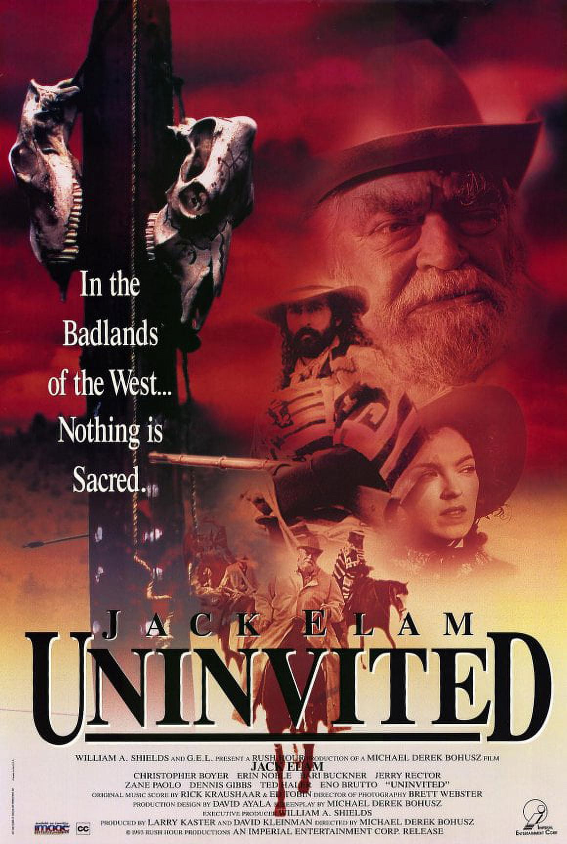 Uninvited - movie POSTER (Style A) (11" x 17") (1993) - Walmart.com