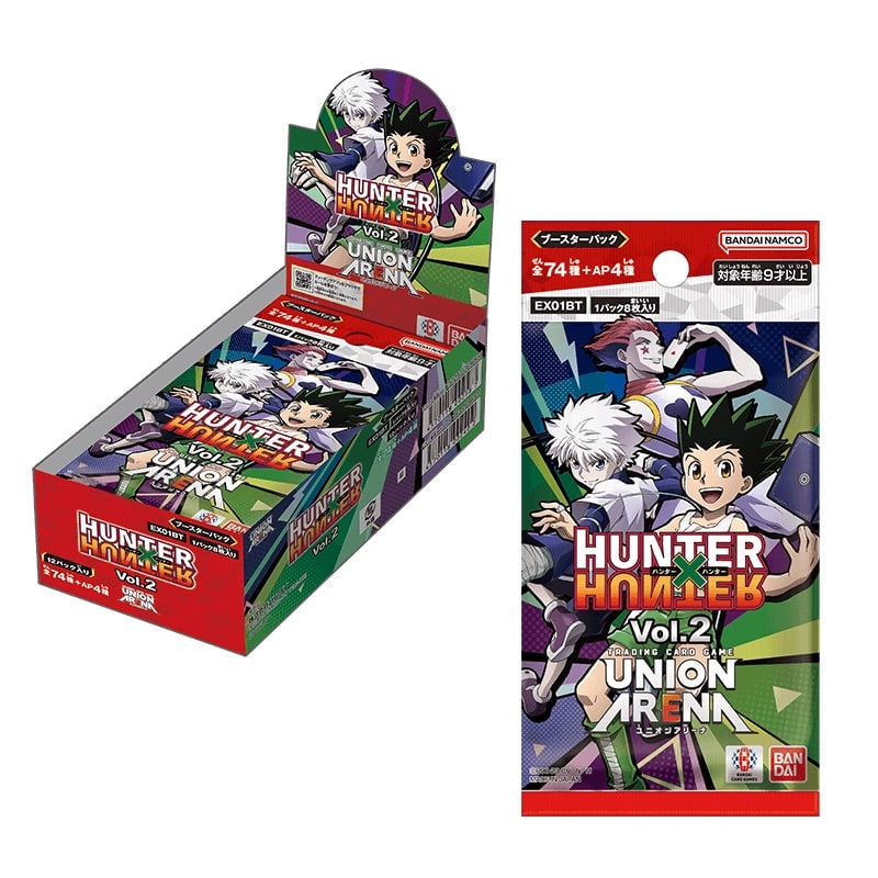 Union Arena Hunter x Hunter Vol. 2 Booster Box [Card Game, 2 Players] - Walmart.com