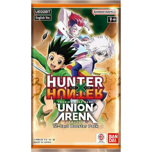 Hunter x Hunter [UE02BT] Union Arena TCG Bandai Booster Box - Walmart Business Supplies