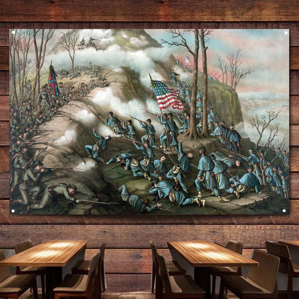 Union Army Colonel Wlodzimierz Krzyzanowski Artwork Funny Tapestry Wall ...