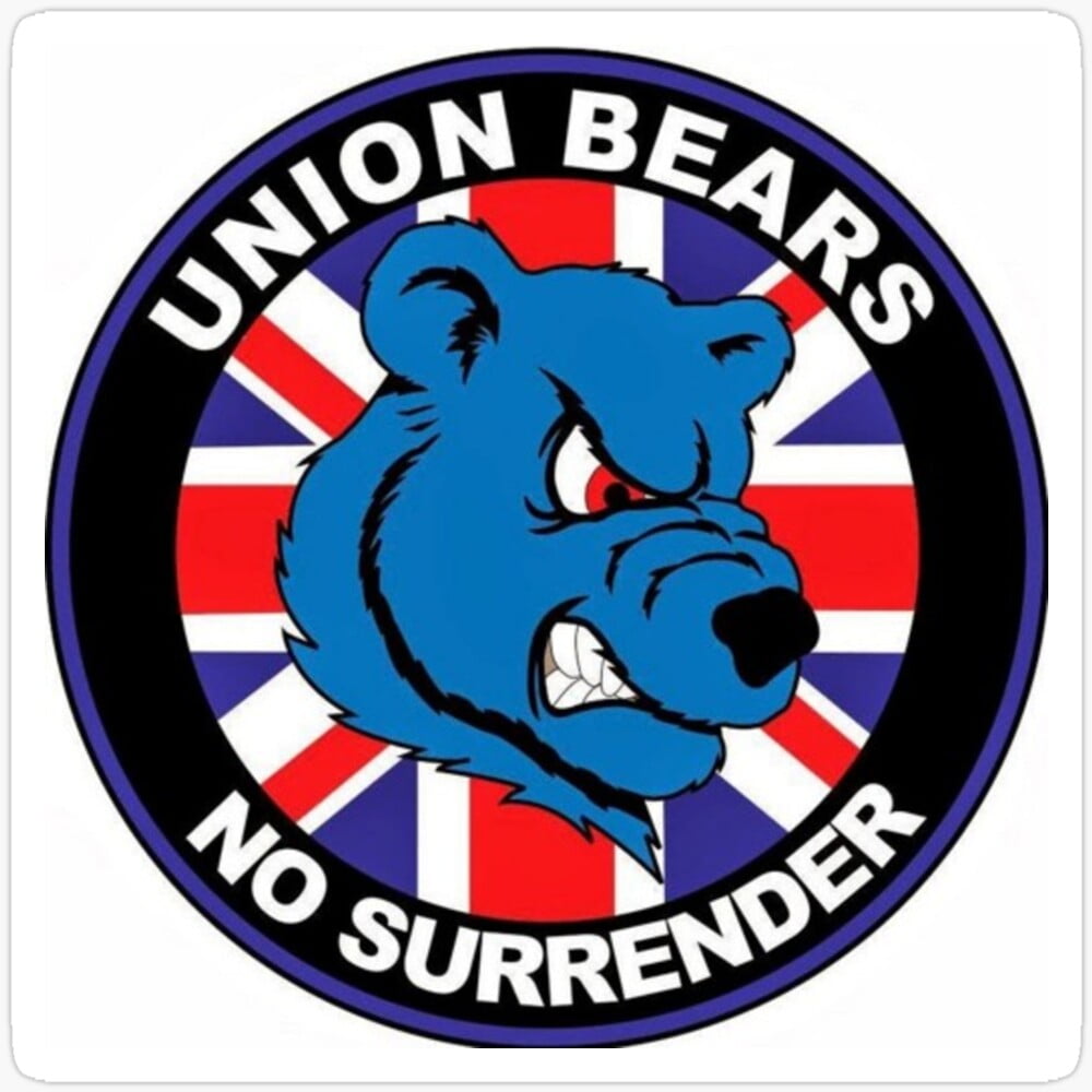 Union Bears Sticker Phone Decal Water Bottle Stickers Car Decals ...