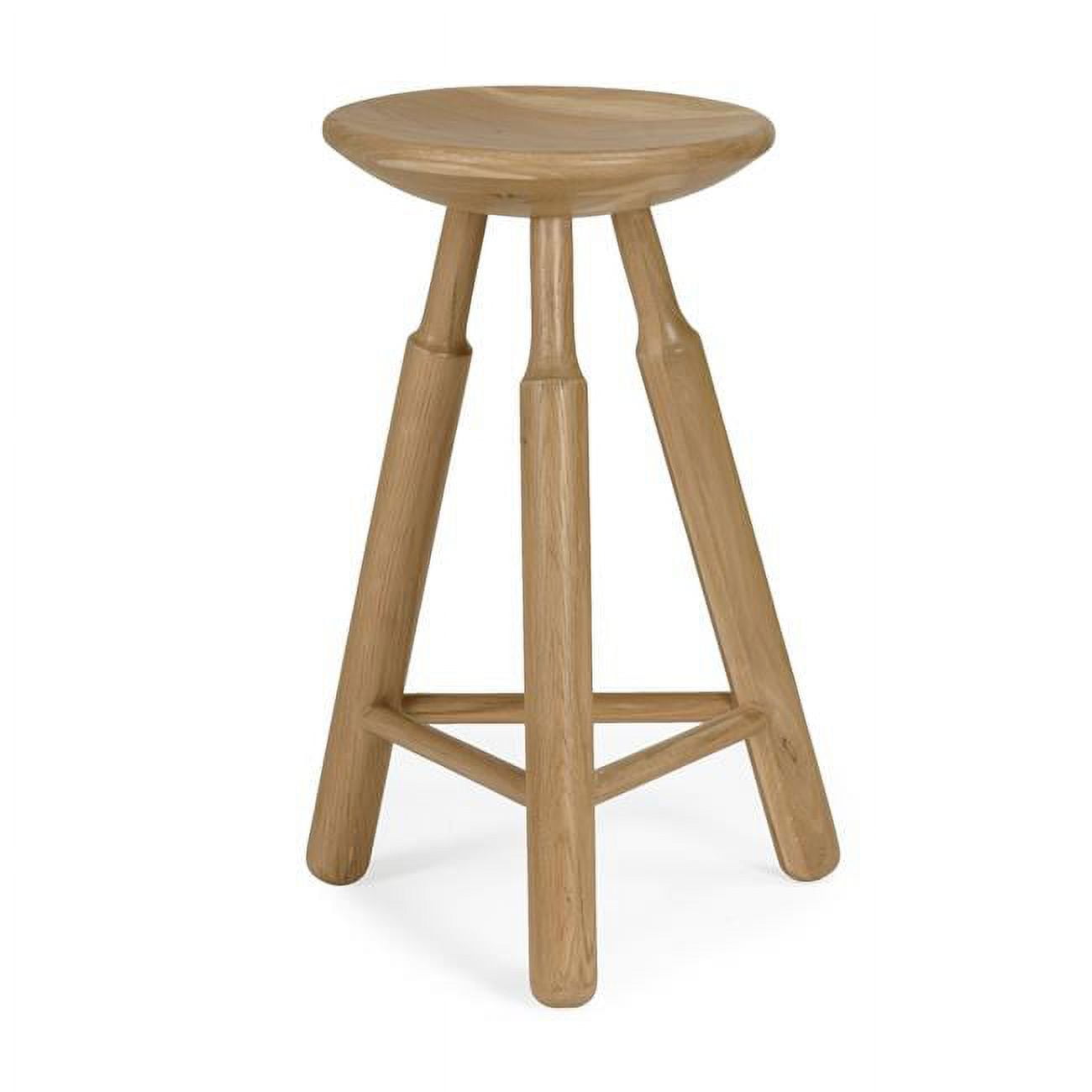 Union Home DIN00150 Dowel Counter Stool, Natural Oil Finish - Walmart.com