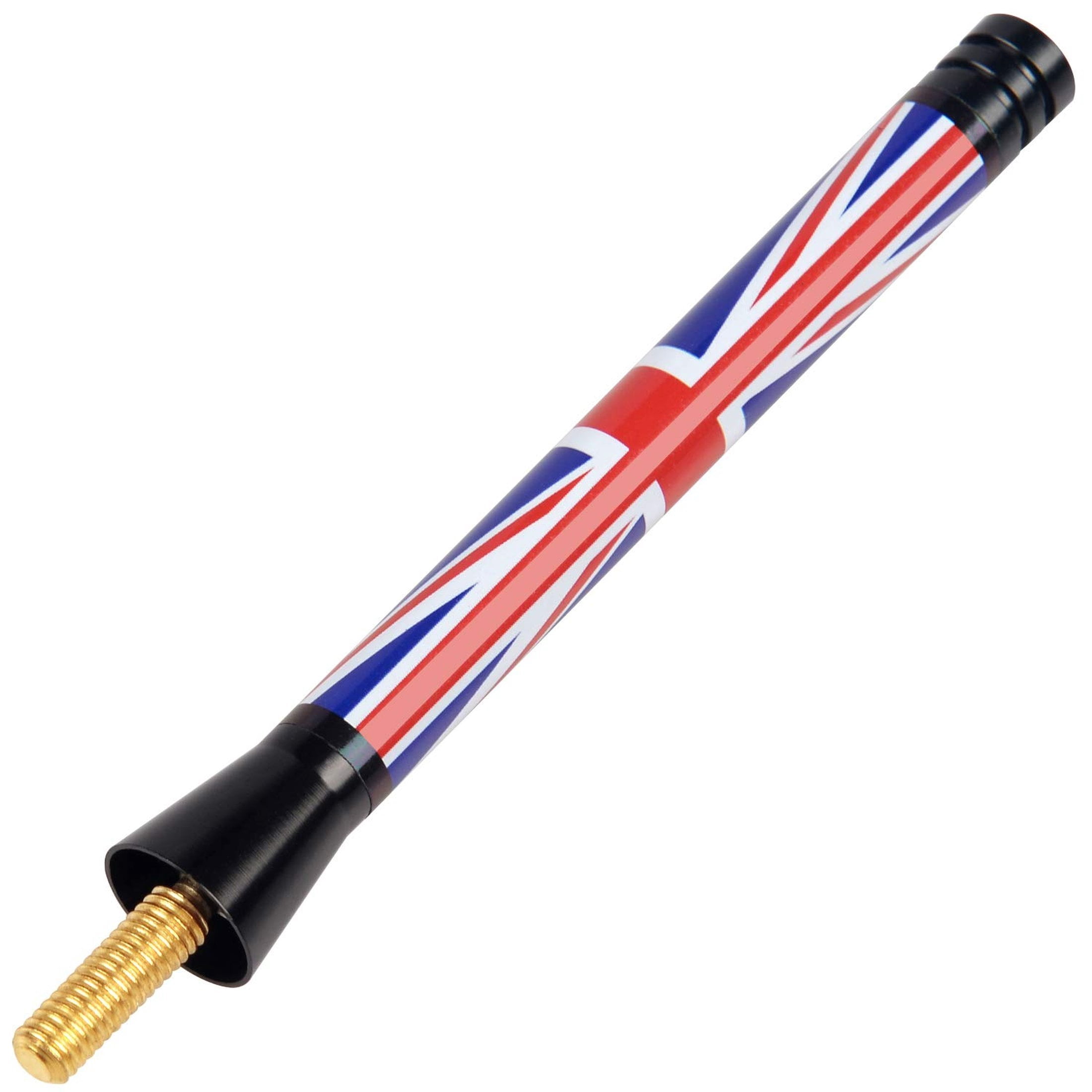Union Jack Antenna for Mini Cooper Models in Red, Blue, and White ...