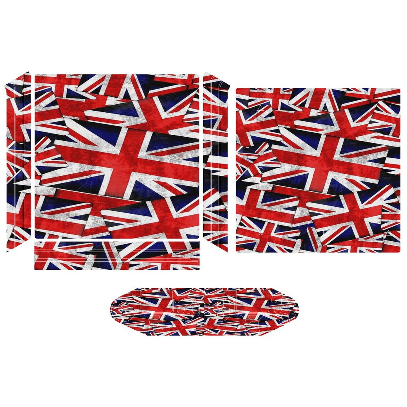 Union Jack British England UK Flag PS4/PS4 Pro/PS4 Slim Skin Sticker ...