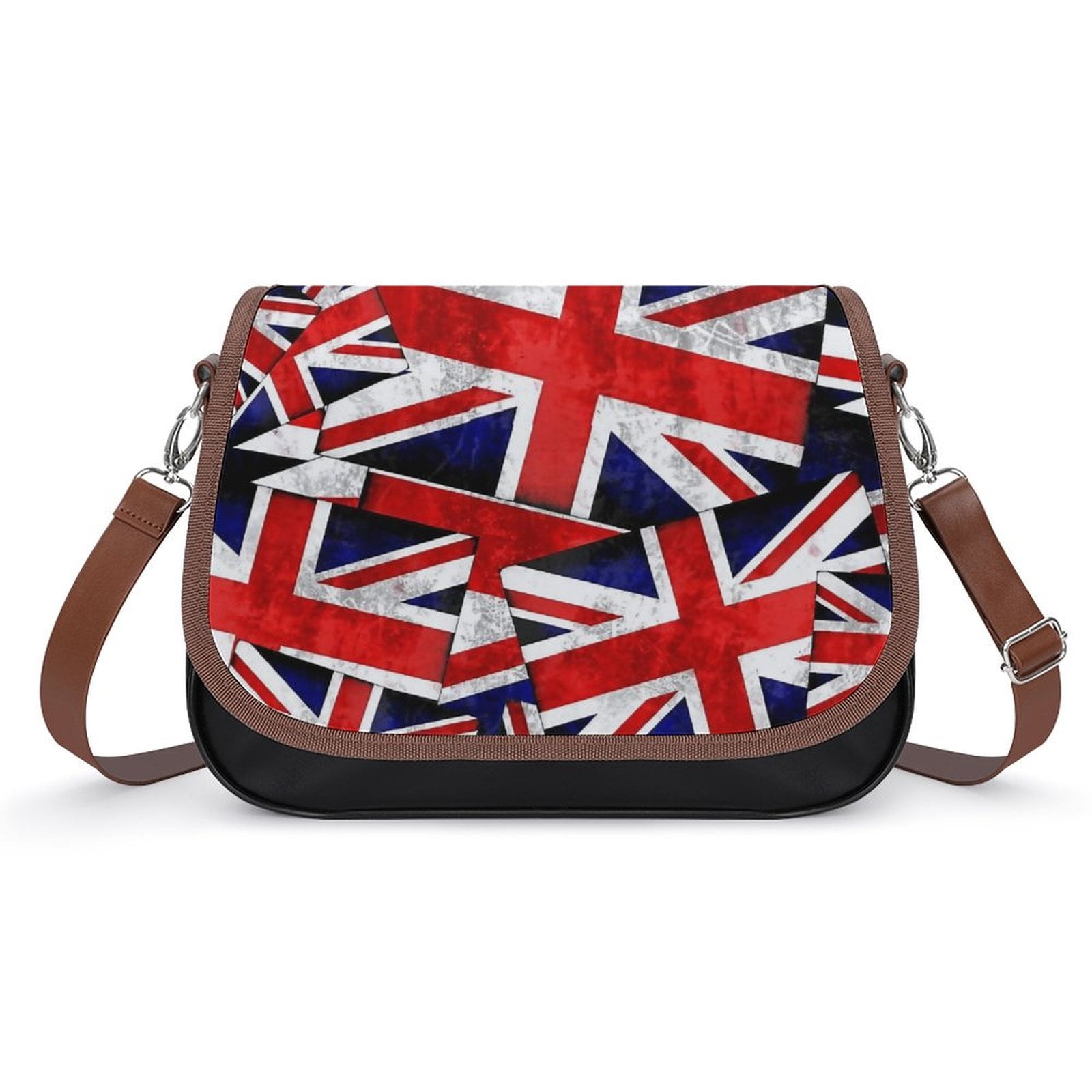 Union Jack British England UK Flag Printed Shoulder Crossbody Bag Women ...