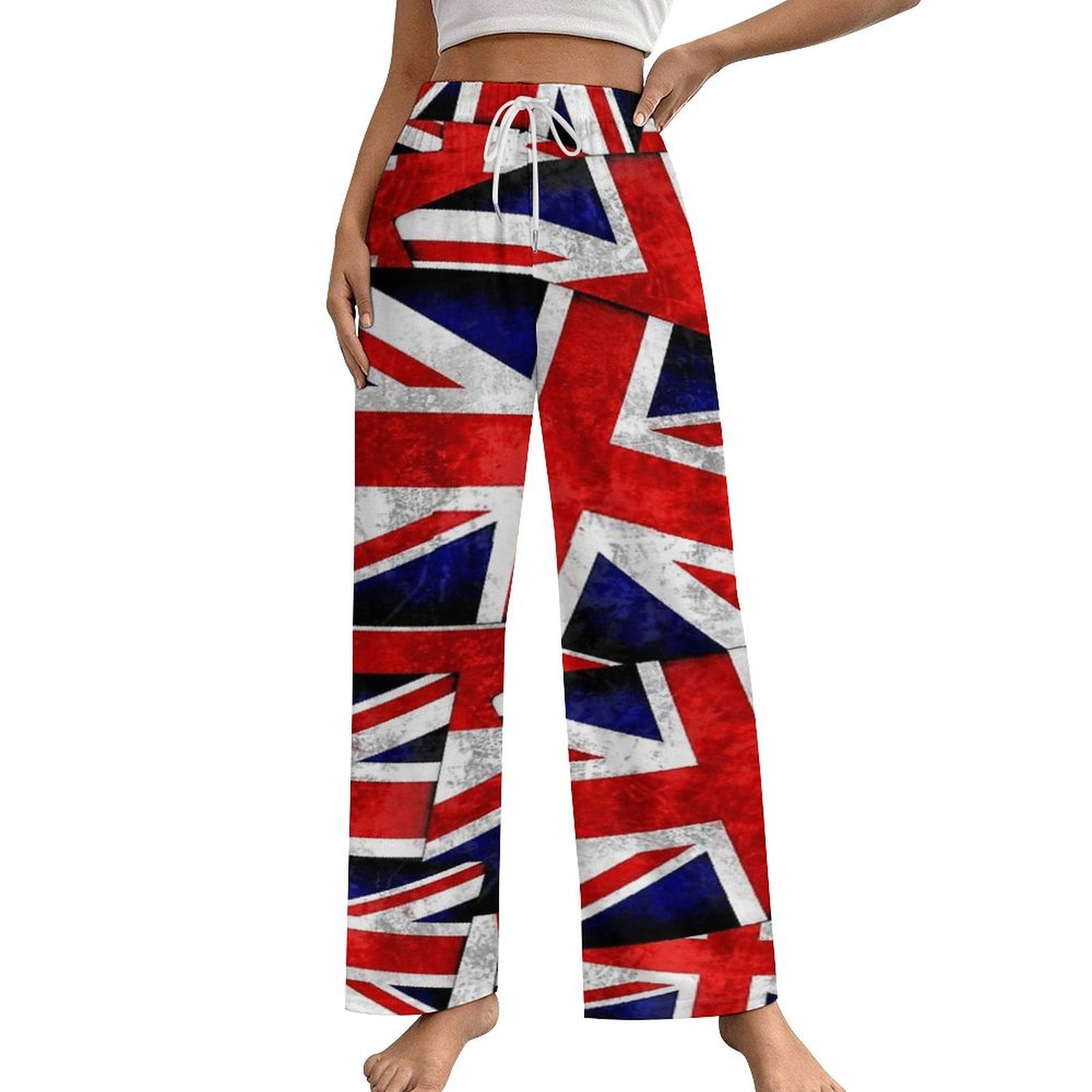 Union Jack British England UK Flag Women's Pajamas Pajama Pants Women's ...