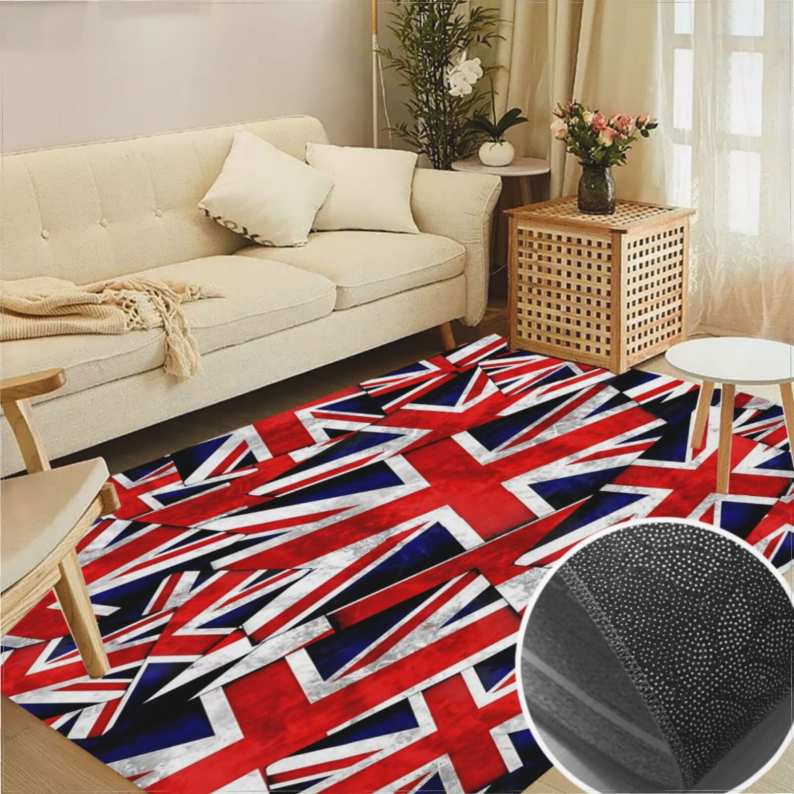 Union Jack British England Uk Flag Adult Home Decor Bedroom Living Room ...