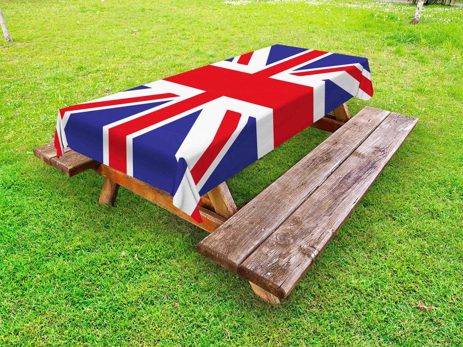 Union Jack Outdoor Tablecloth, Classic Traditional Flag United Kingdom ...