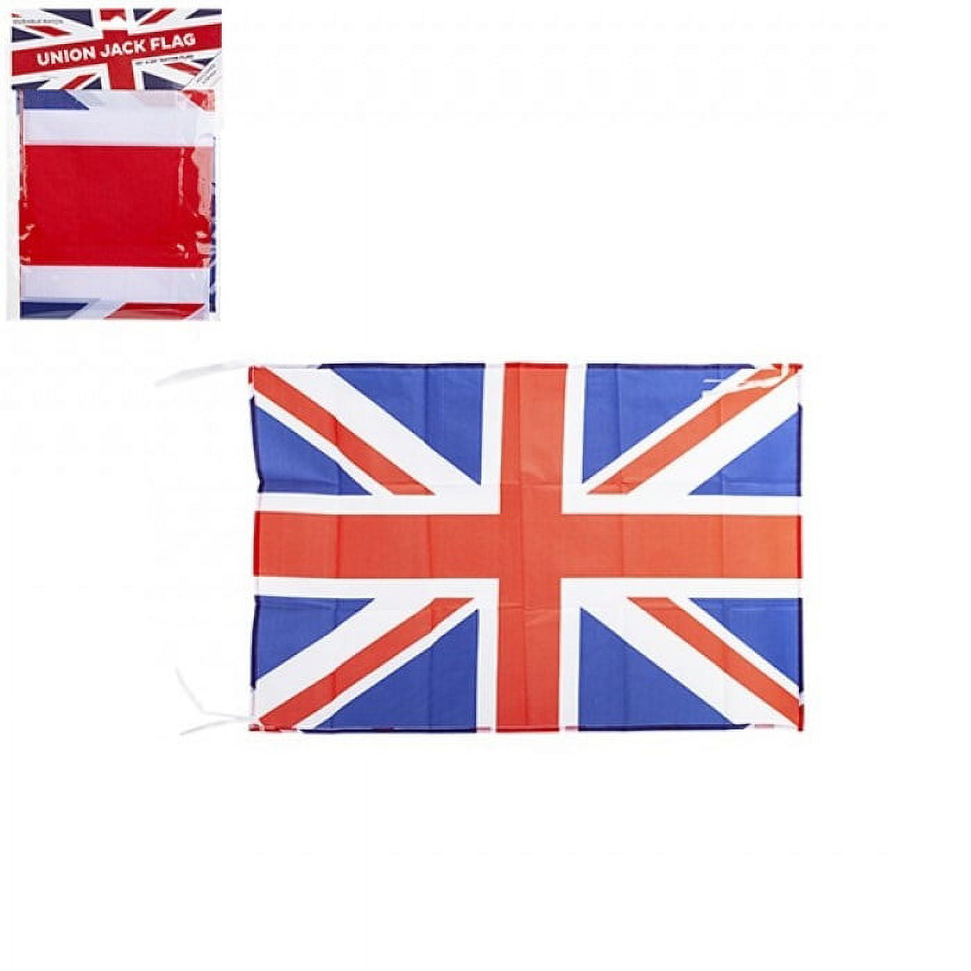 Union Jack Rayon Flag 76 x 50cm - Walmart.com