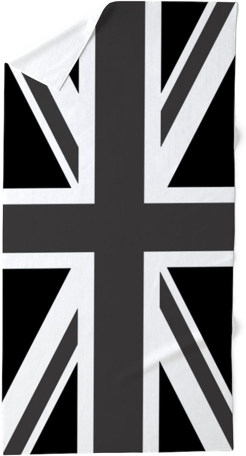 Union Jack UK Flag Large Beach Towel, Soft Towel with Unique Design ...