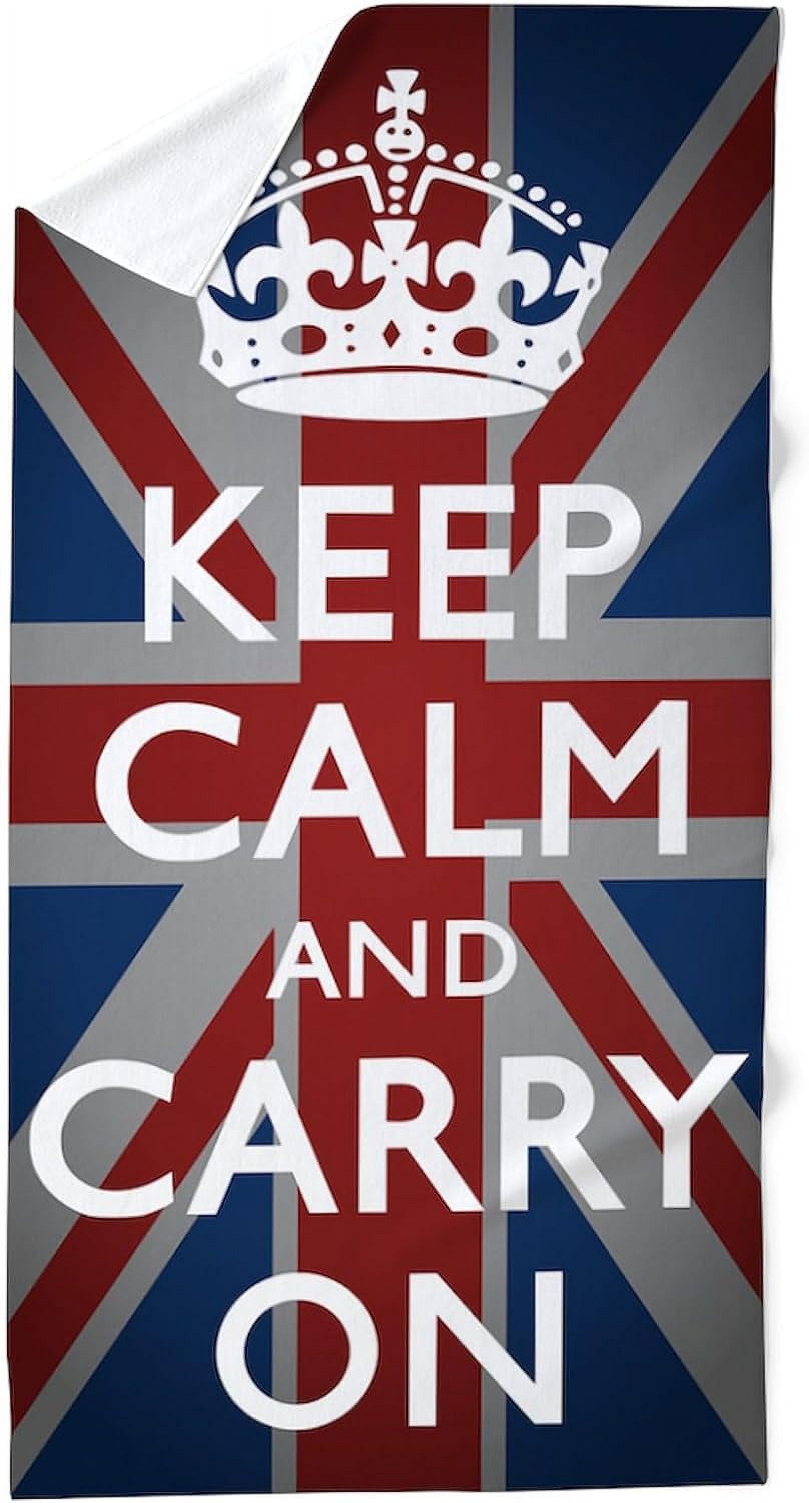 Union Jack UK Flag Large Beach Towel, Soft Towel with Unique Design ...