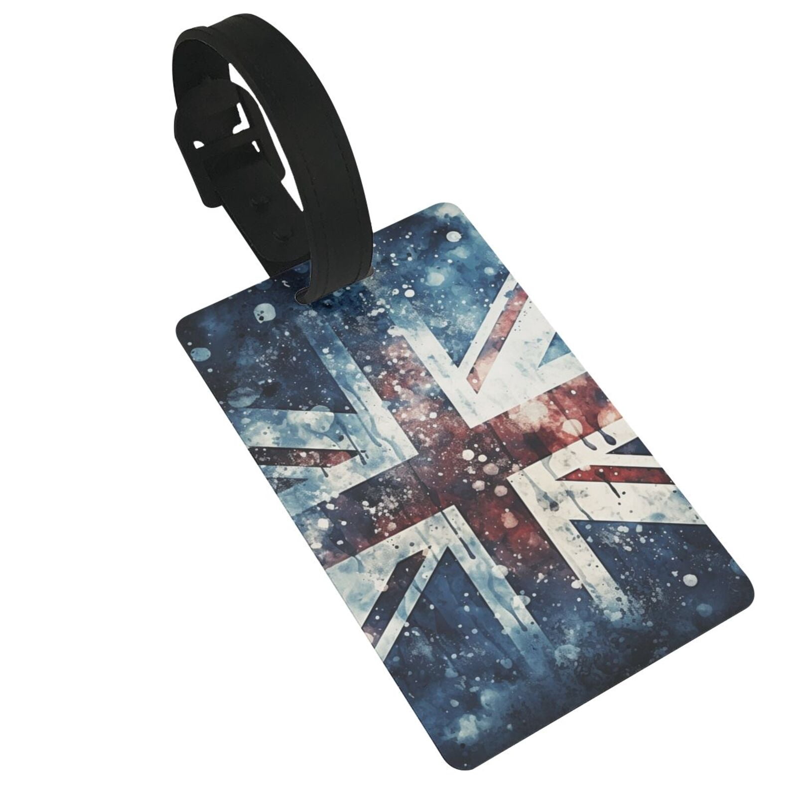 Union Jack Vintage UK Flag Starry Luggage Tags Suitcases ID Baggage ...