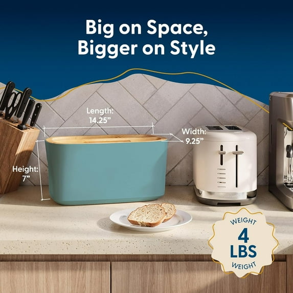 Union Large Bread Box | Fits Full Sourdough Loaves and More | Breadbox ...