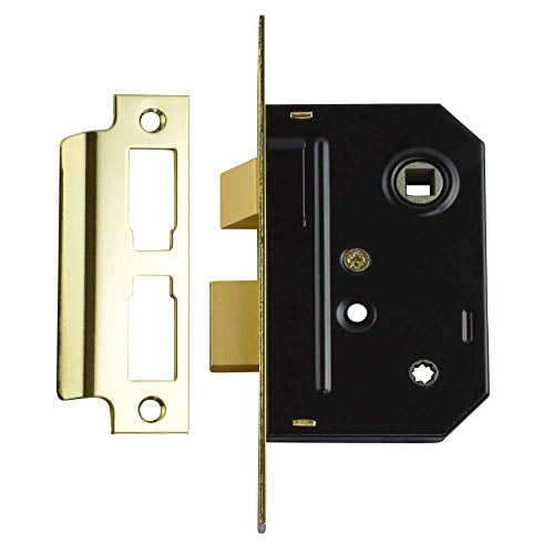 Union Locks 2294 Mortice Bathroom Lock 63mm - Polished Brass (Boxed ...