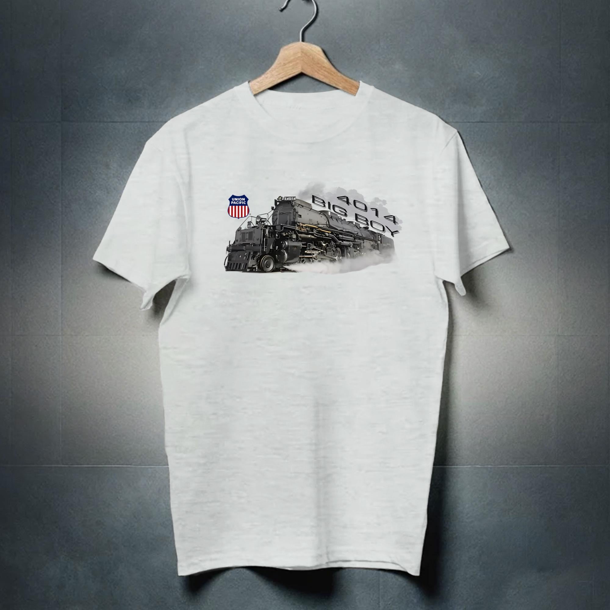 Union Pacific Big Steam Big Boy 4014 Train T-Shirts-TH49408 - Walmart.com
