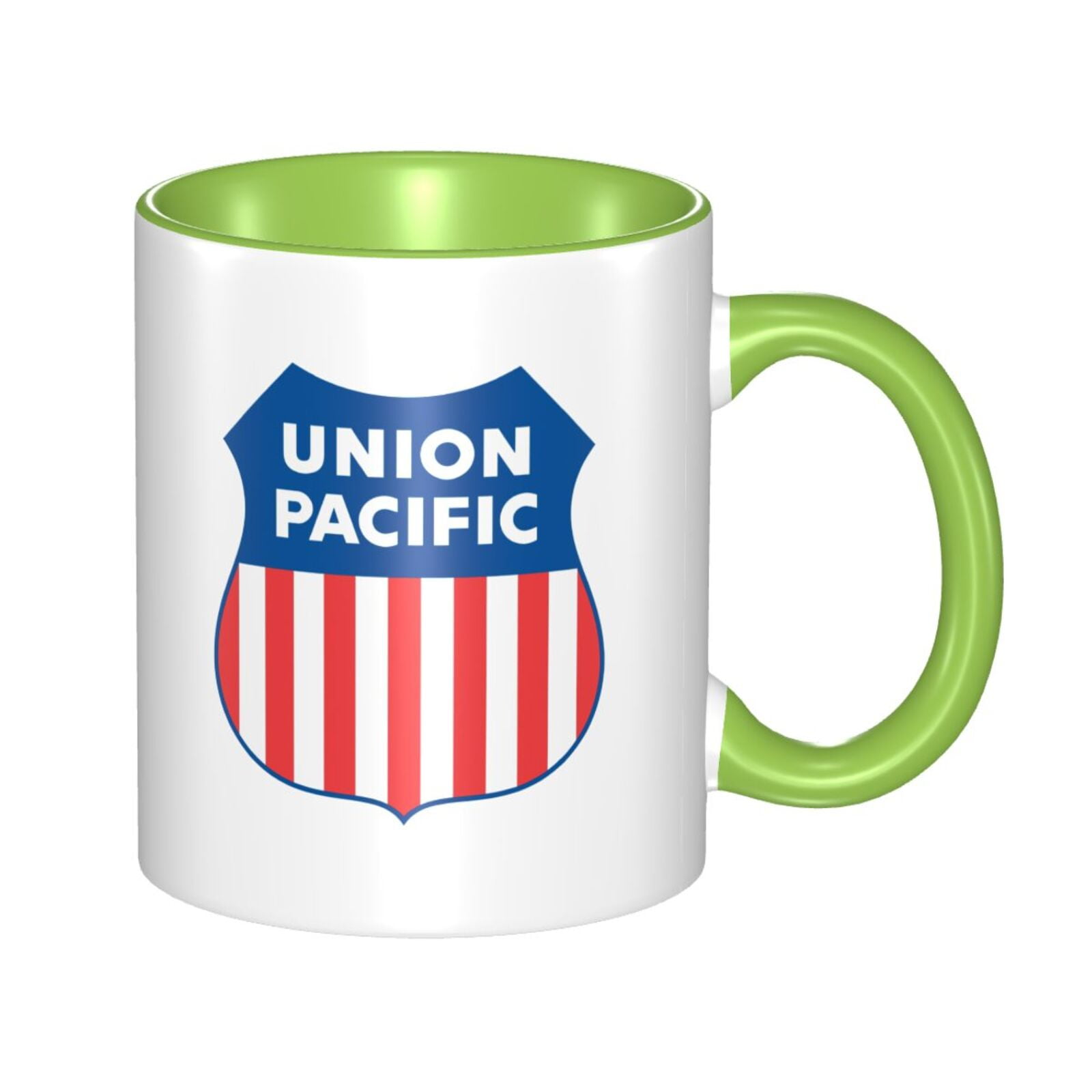 Union Pacific Logo Classic Coffee Mugs Stylish Ceramic Cup with Handles ...