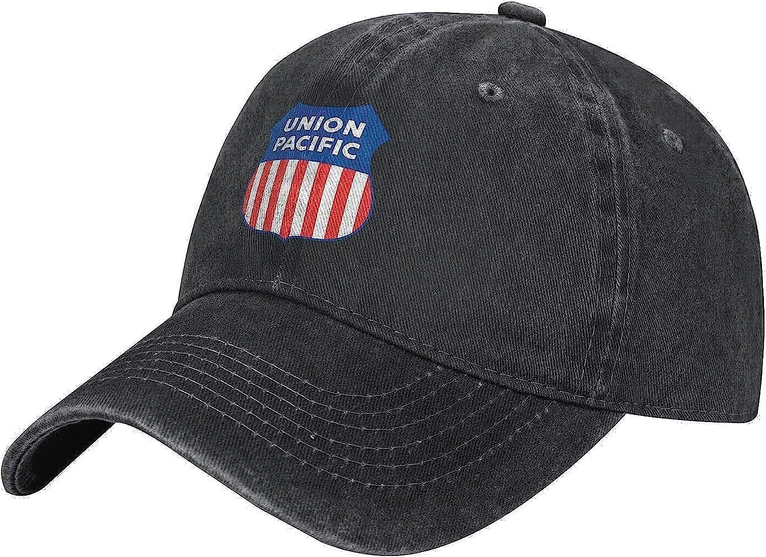 Union Pacific Railroad Denim Trucker Hat Baseball Cap for Men Or Women ...