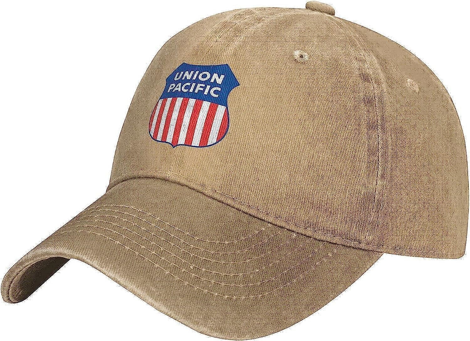 Union Pacific Railroad Denim Trucker Hat Baseball Cap for Men Or Women ...