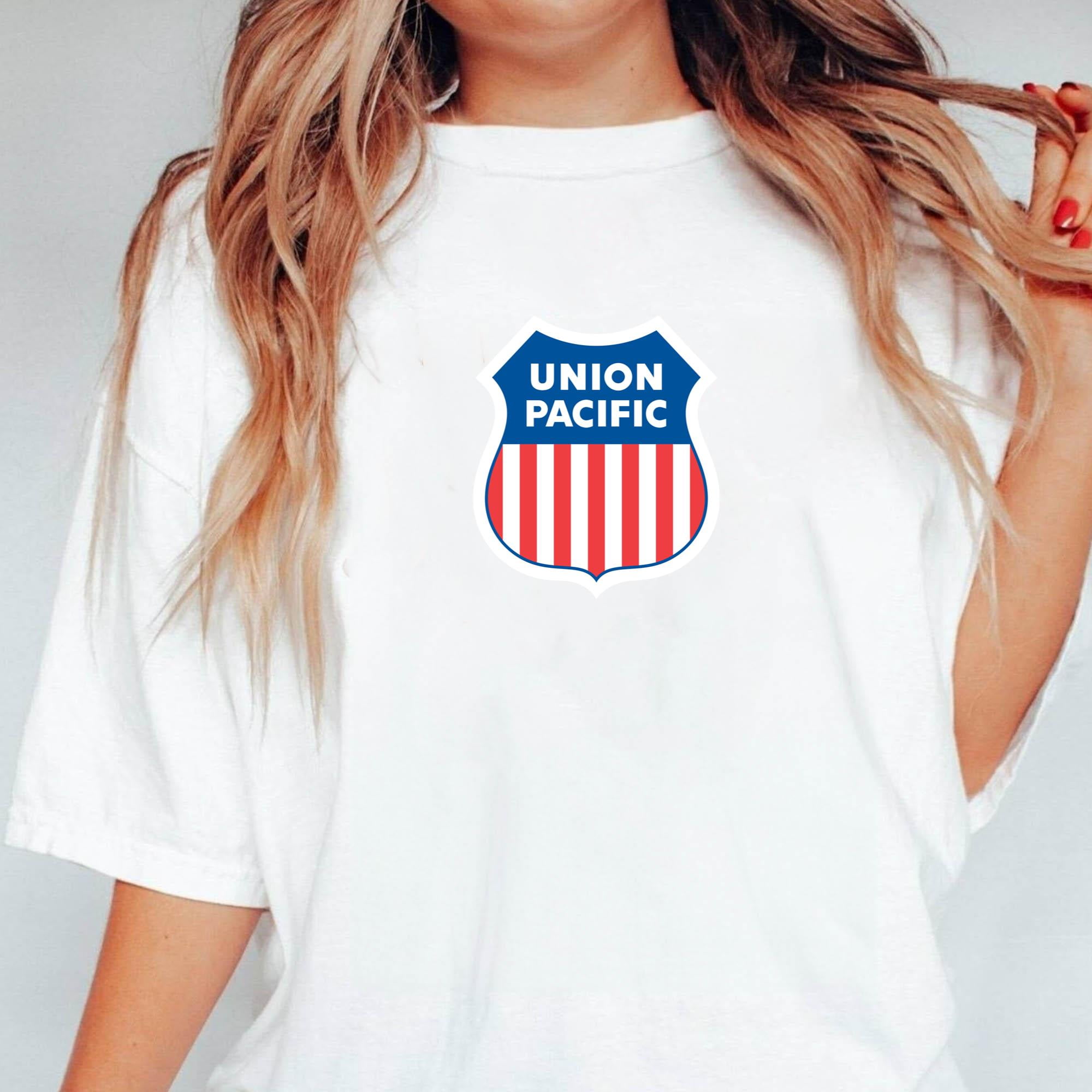 Union Pacific The Railroad Company Freight Train Fan Tribute Unisex T ...