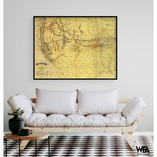 Union Pacific system of railroad and steamship lines 1900, Old Railway ...