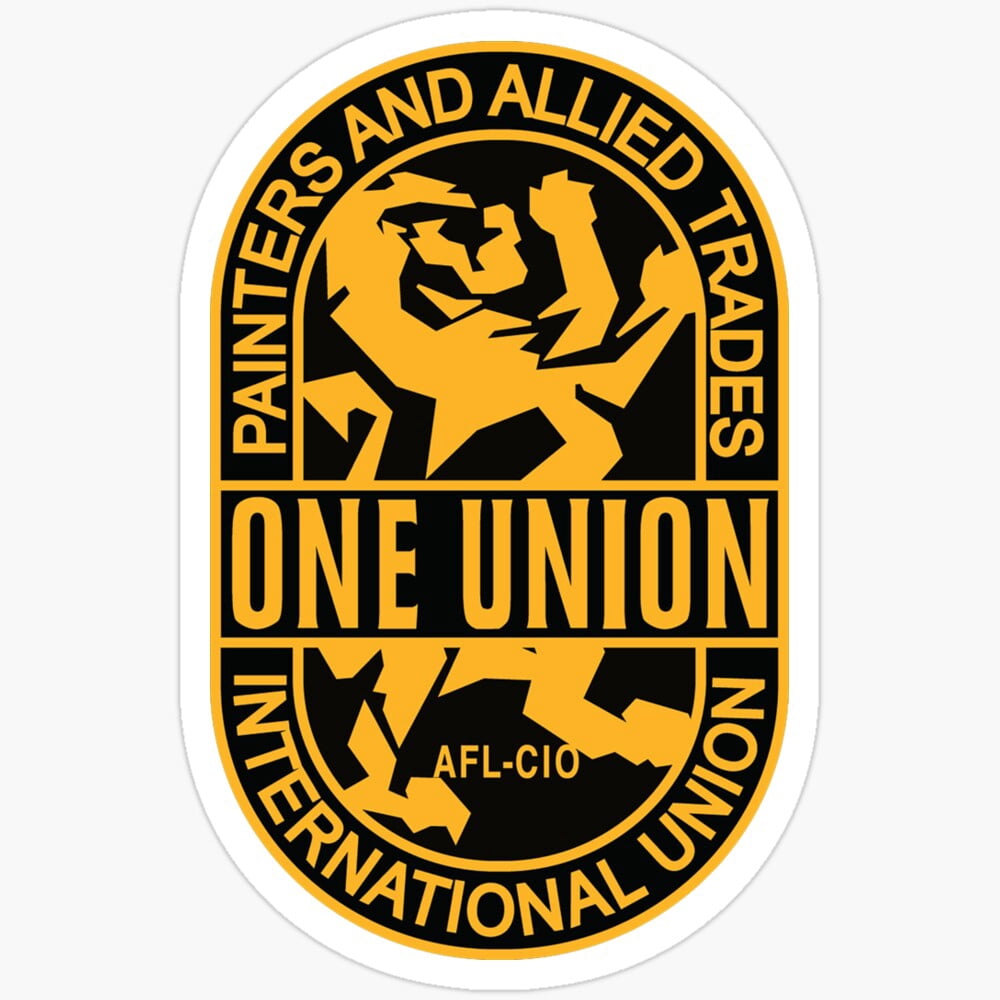 Union Painter Sticker Phone Decal Water Bottle Stickers Car Decals ...