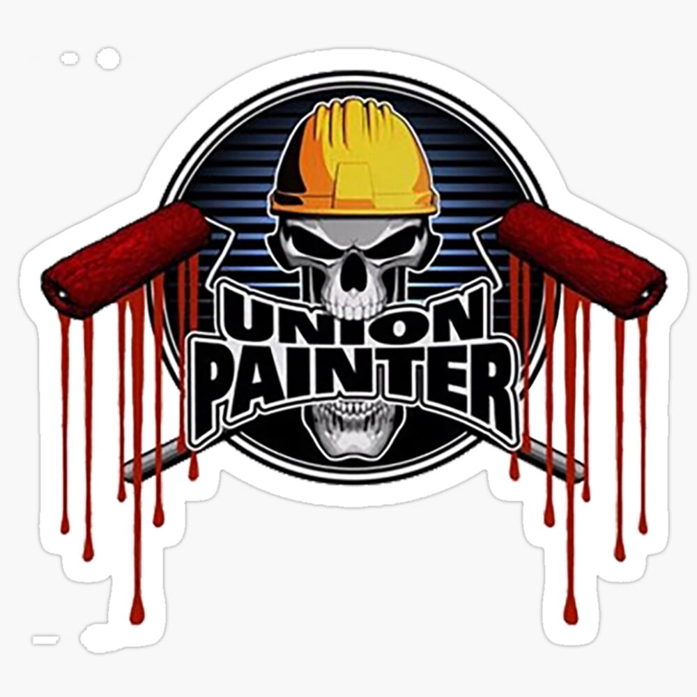 Union Painter X Sticker Phone Decal Water Bottle Stickers Car Decals ...