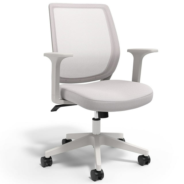 Union & Scale Essentials Mesh Back Fabric Task Chair with Seating ...