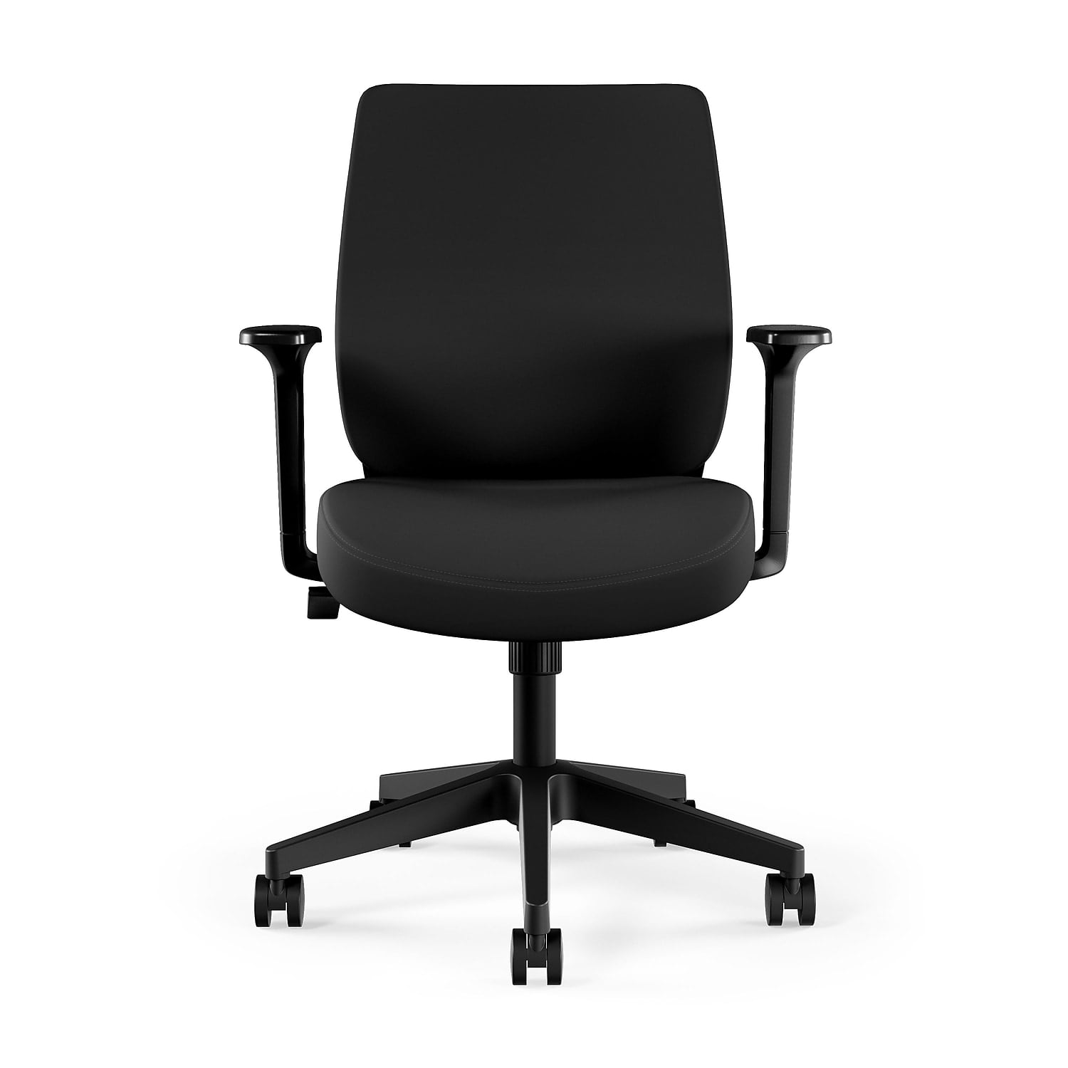 Staples Union & Scale Essentials Fabric Task Chair Black 2/Pack ...