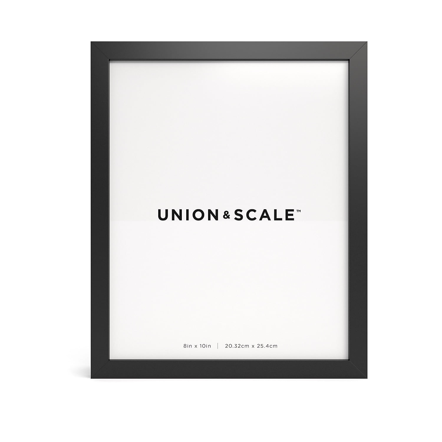 Union & Scale Essentials Wood Picture Frame Black (UN58061) - Walmart ...