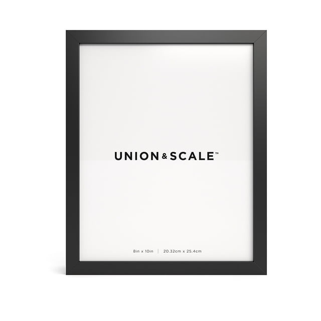 Union & Scale Essentials Wood Picture Frame Black (UN58061) - Walmart ...