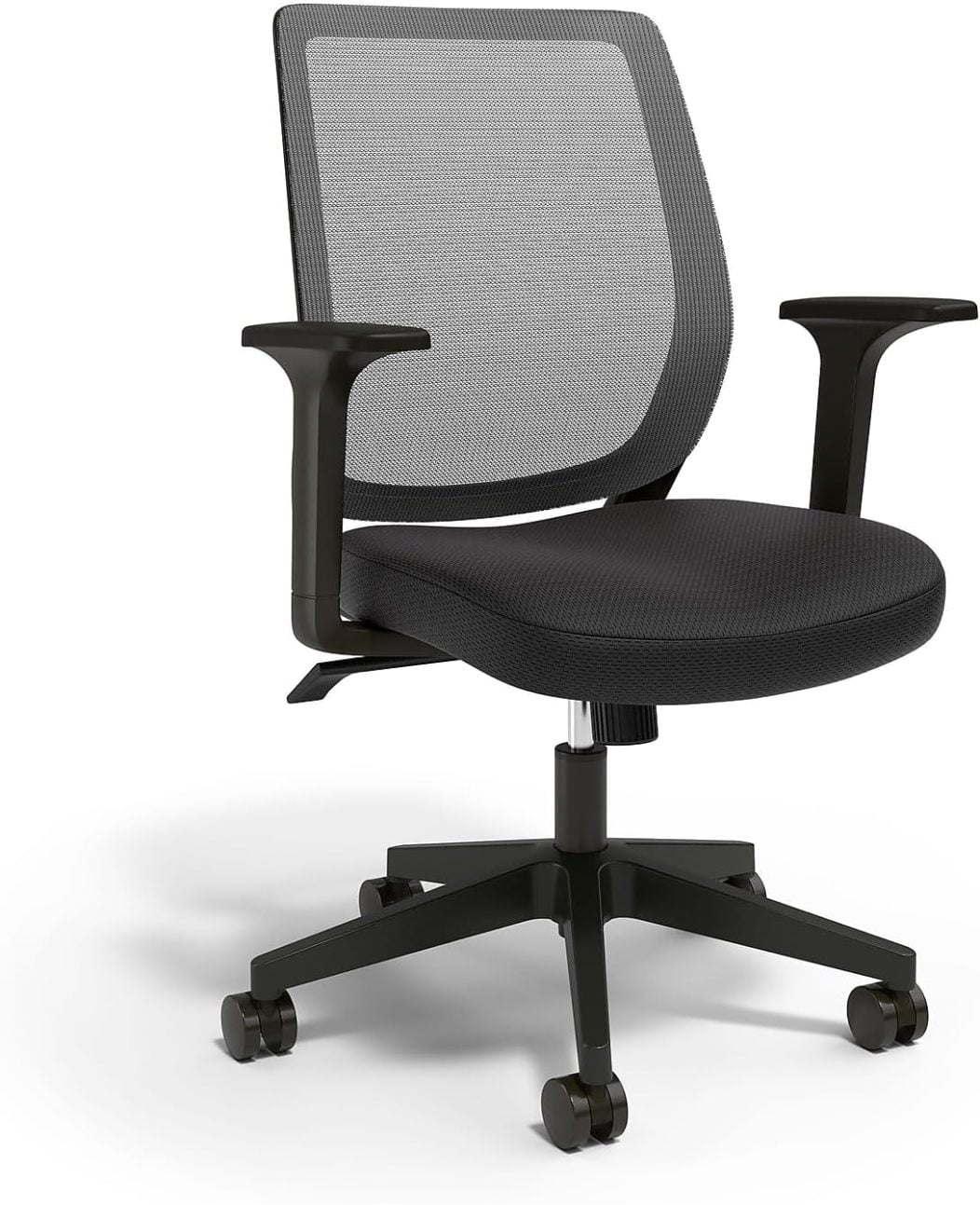 Union & Scale Staples Mesh Back Swivel Office Chair, Ergonomic Fabric ...