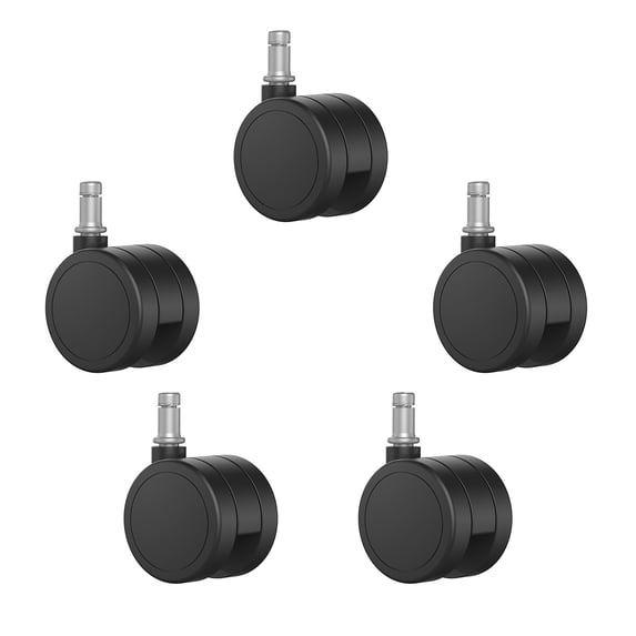 Staples Union & Scale Workplace2.0 500 Series Soft Casters 5-Pack 55542 ...