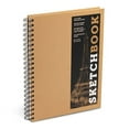 Union Square & Co. Sketchbooks: Sketchbook (Basic Large Spiral Kraft) (Hardcover) - Walmart.com