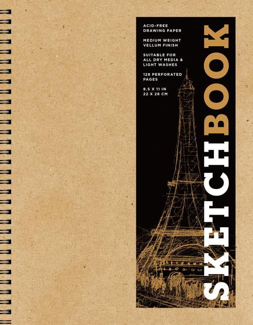 Union Square & Co. Sketchbooks: Sketchbook (Basic Large Spiral Kraft ...