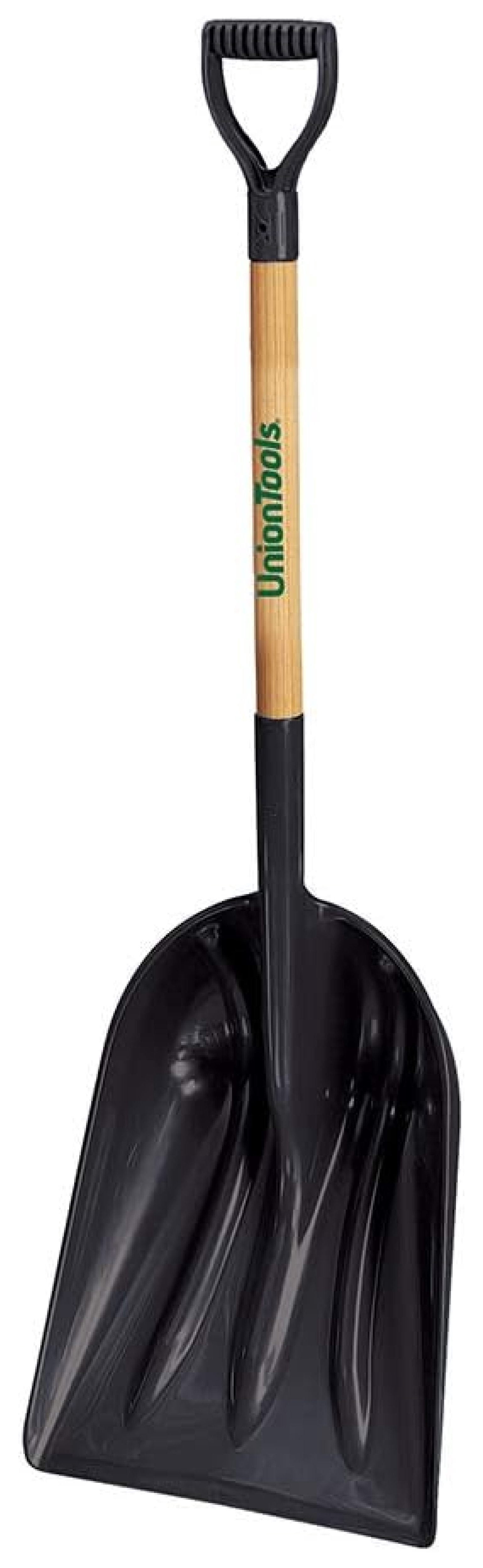 Union Tools 1681500 Snow with Hardwood Handle and D-Grip, 49-Inch ...