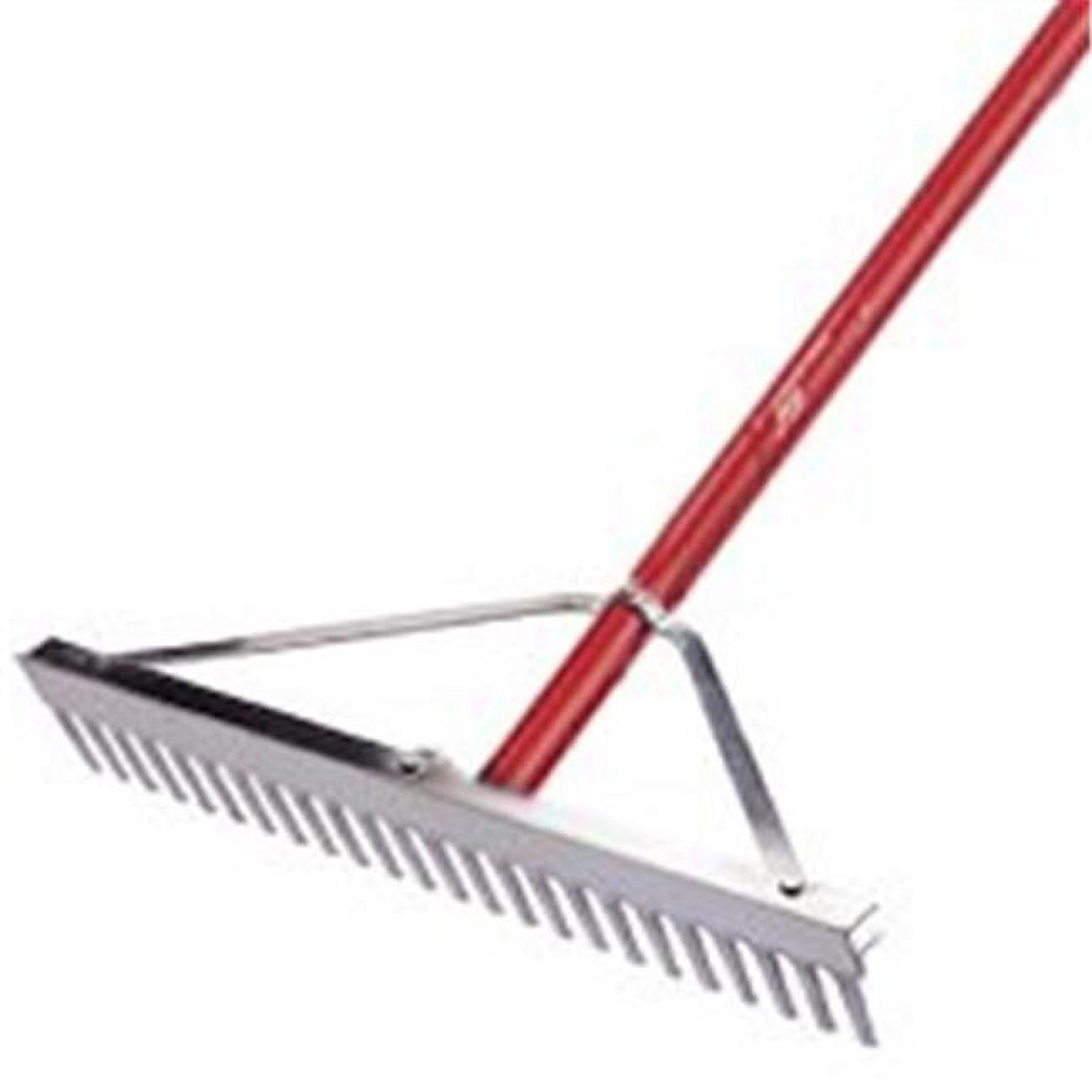 Union Tools 24" Aluminum Landscape Rake with 5-1/2" Straight Handle End ...