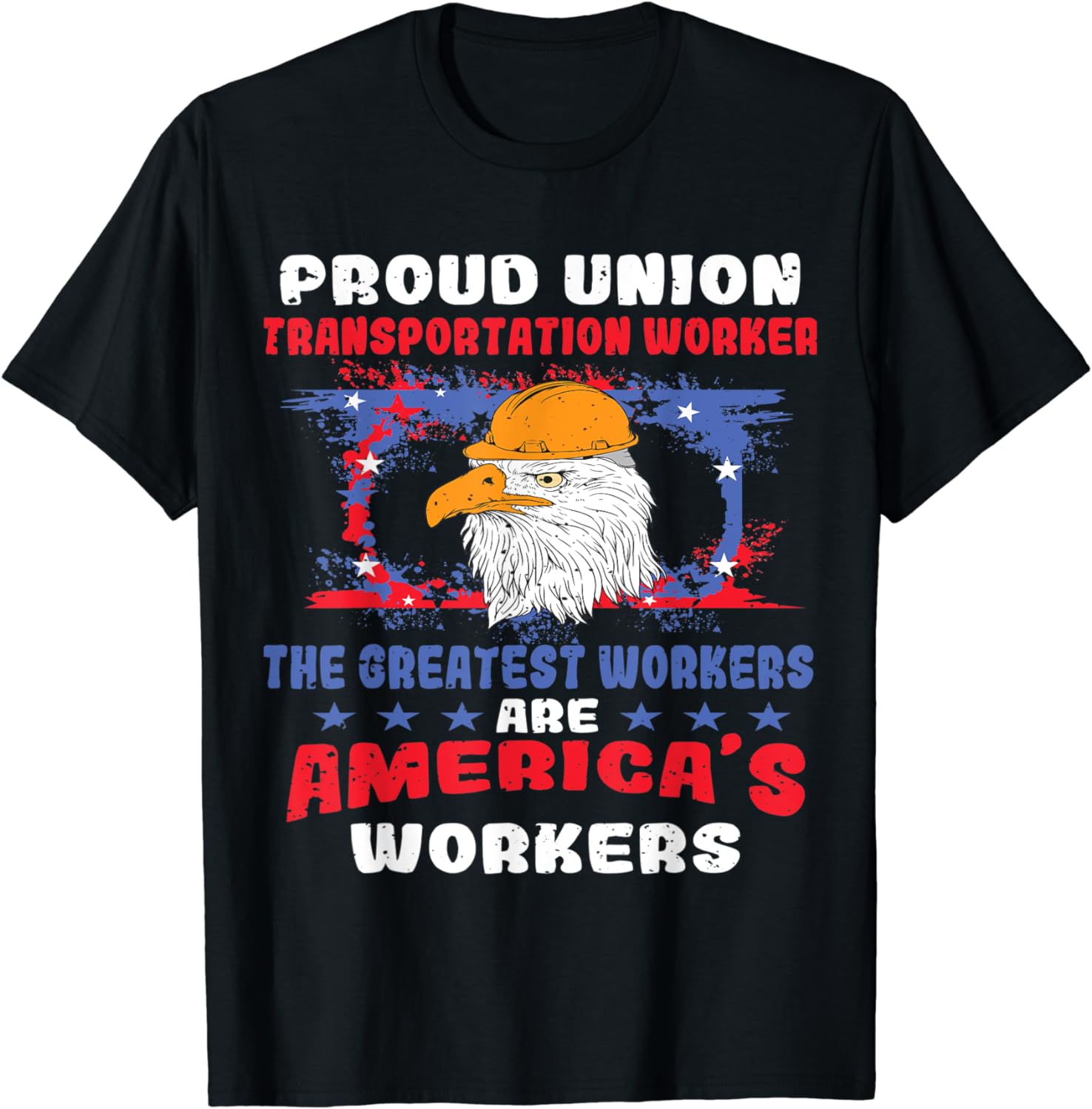 Union Transportation Worker Tshirt For Patriotic Workers - Walmart.com