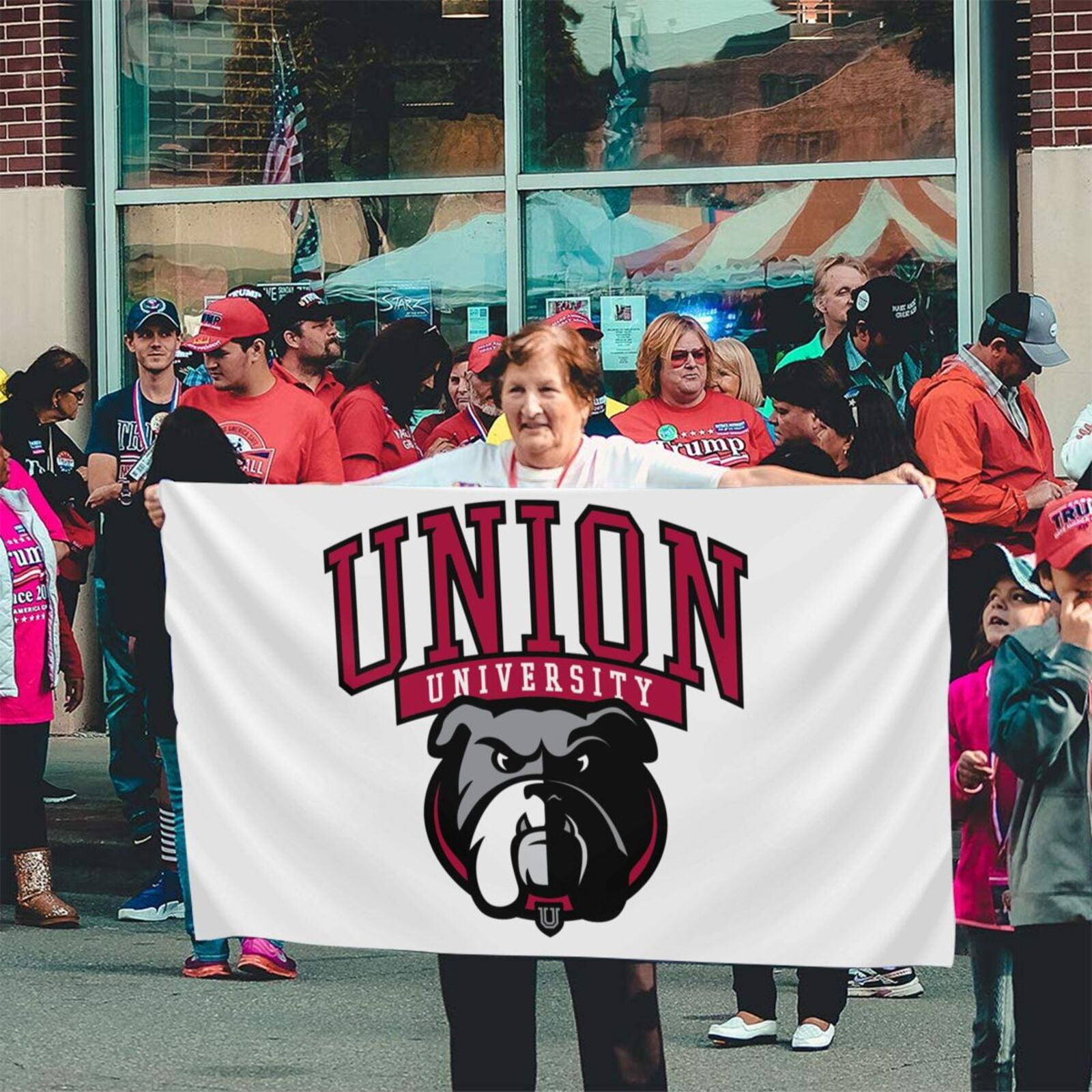 Union University Logo Banner Breeze Flag Outdoor Flags Home Flag Garden ...