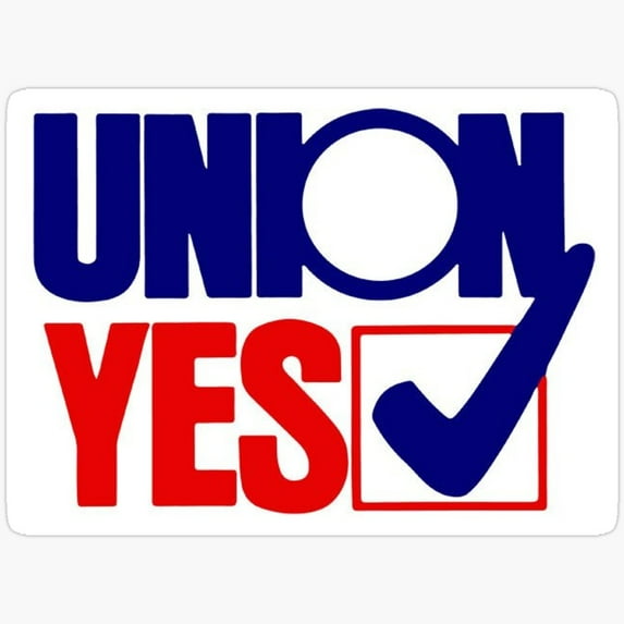 Union Yes Sticker Phone Decal Water Bottle Stickers Car Decals, Laptop ...