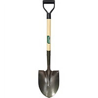 UnionTools 43106 Digging Shovel, 8-1/2 in W Blade, Carbon Steel Blade ...