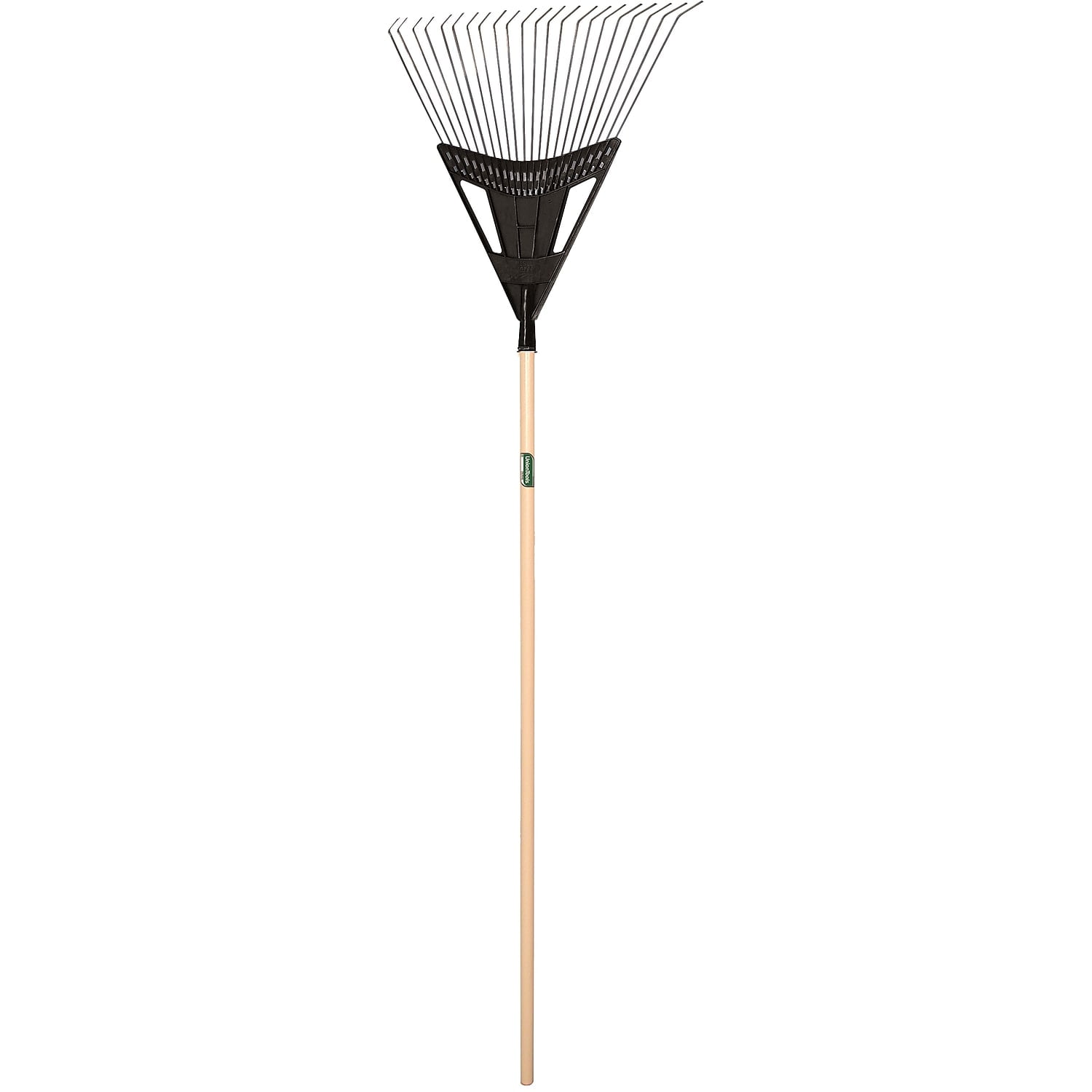UnionTools 64025 Leaf Rake 22-Tine 64-5/8 in OAL Steel Tine Hardwood ...