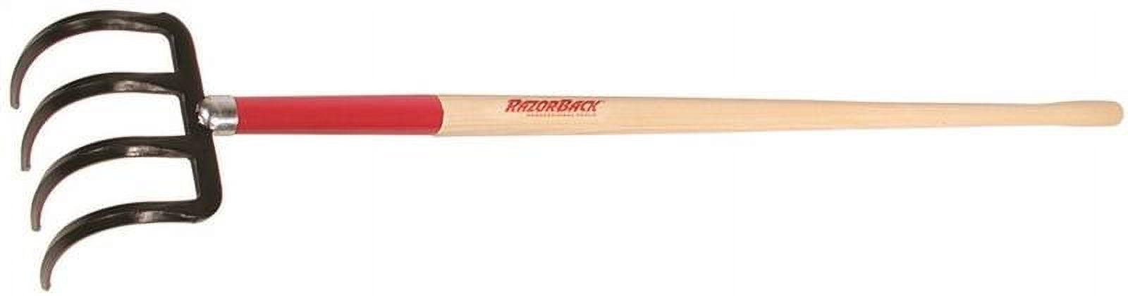 UnionTools 75138 Potato Hook 7-1/2 in L Tine 4-Tine 8 in Ferrule ...