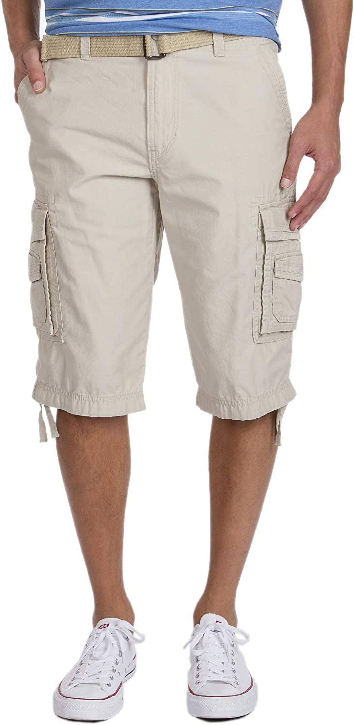 Unionbay Men's Cordova Belted Messenger Cargo Short - Reg and Big and ...
