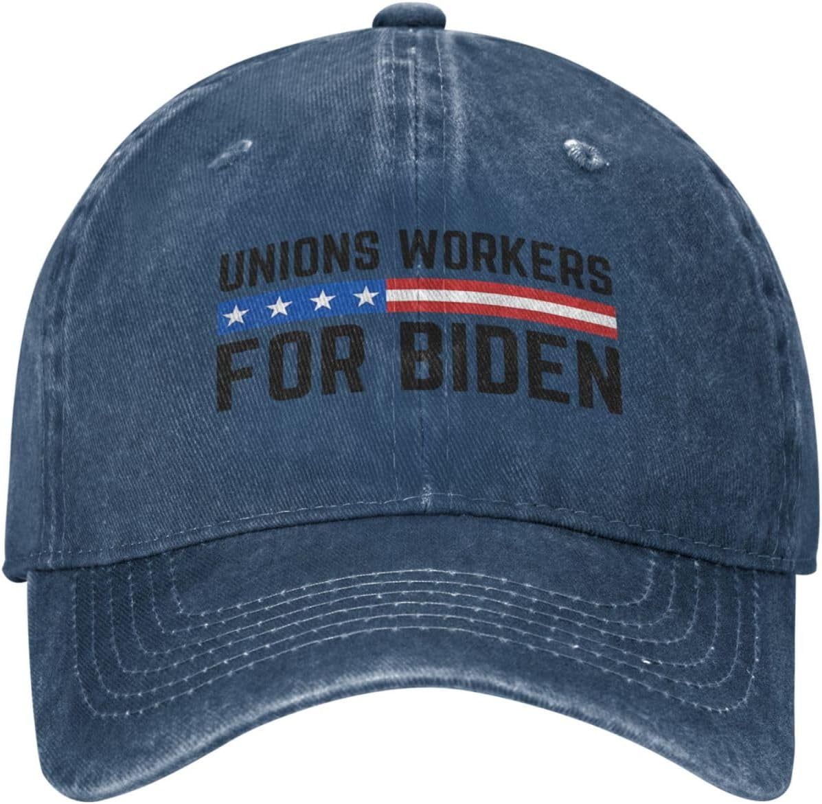 Unions Workers for Biden Pro Biden 2024 Hat Trucker Hat for Men Women ...