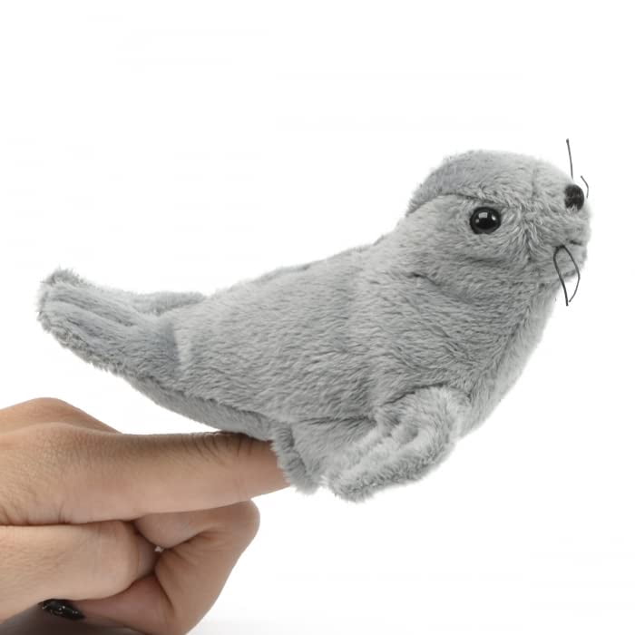 Unipak 1155SEG Grey Seal Plush Finger Puppet, 5-inch Length - Walmart.com